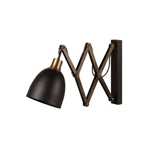 Schaarlamp Sivani Mr 725 Zwartgoud Antiek Lampen24be