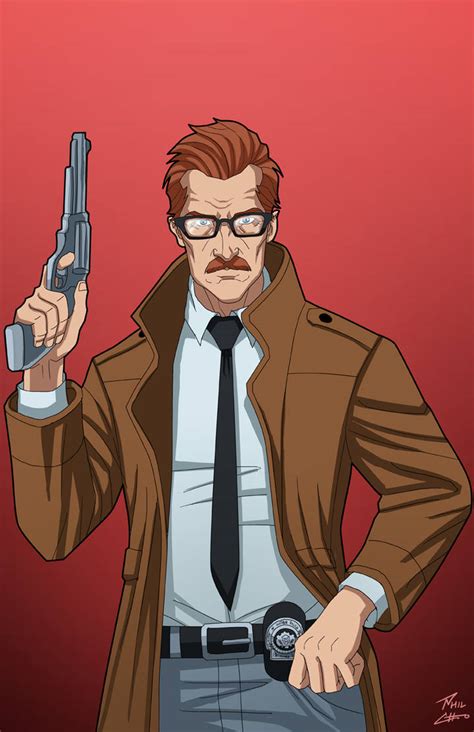 Commissioner Jim Gordon Commission By Phil Cho On Deviantart