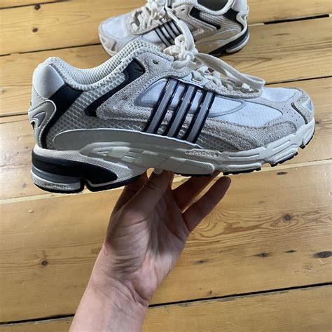 Adidas Adiprene Cream White Black Uk 55 Depop