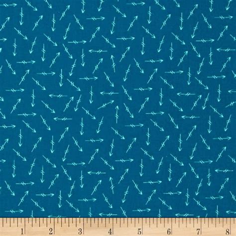Bright Sun Arrow Midnight Fabric