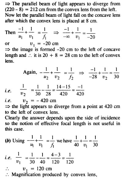 Ncert Solutions For Class 12 Physics Chapter 9 Ray Optics And Optical