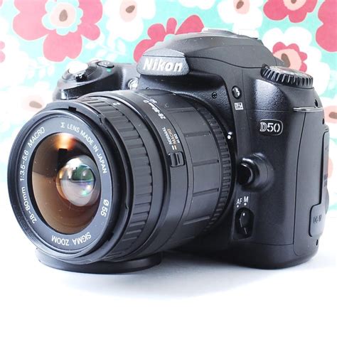 初心者必見 ️スマホに送れる Nikon D50レンズキット ️使いやすい メルカリ