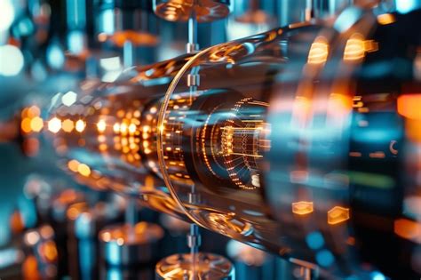 Premium Photo Interactive Representation Of Quantum Computing