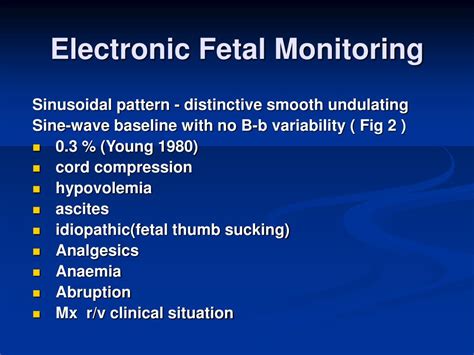 PPT Cardiotocography CTG Electronic Fetal Monitoring PowerPoint Presentation ID