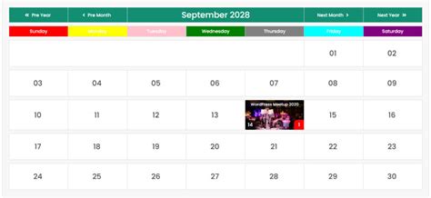 Events Calendar Shortcode For Pro Version Documentation Woocommerce Event Manager