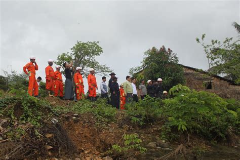 ချောင်းဆုံမြို့နယ်တွင် မုန်တိုင်းဘေးနှင့် ရေဘေးအန္တရာယ် တုံ့ပြန်ဆောင်ရွက်ရေး ဇာတ်တိုက်လေ့ကျင့