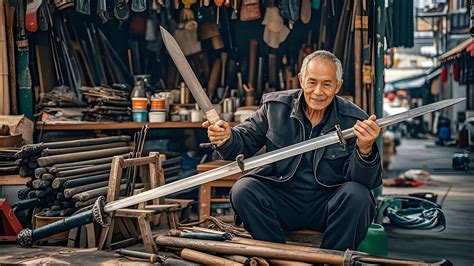 农村大叔修补祖传宝剑，锈迹斑斑却价值不菲，修复后当传家宝！【小山明月】 Youtube