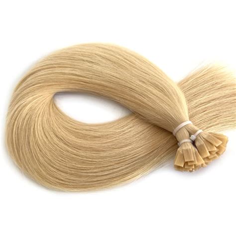 【12a Kera Link Flat Tip Hair Light Color】12 26inch 100 Virgin Hair In