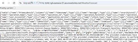 C Rest Method To Access Application Insights Stack Overflow