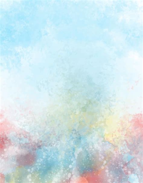 수채화를 이용한 추상화 날짜 엽서 배너 로고를 위한 디자인 프리미엄 벡터