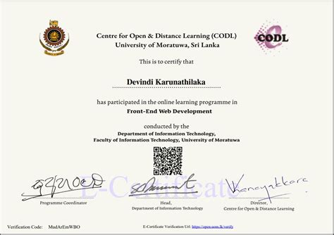 Frontenddevelopment Moratuwauniversity Webdevelopmentjourney Devindi Karunathilaka