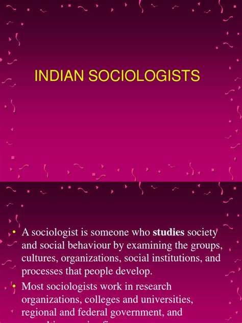 Indian Sociologist Class Xi Pdf Indology Sociology