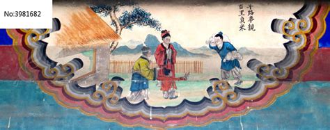 子路是亲 百里负米壁画高清图片下载 红动中国