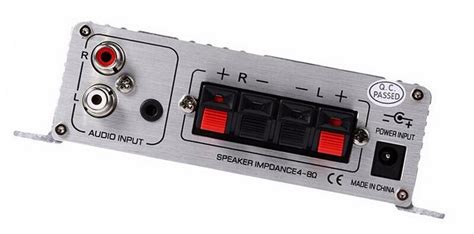 2ch 20wx2 Rms Output Power Amplifier Hi Fi Mini Di Vicedeal