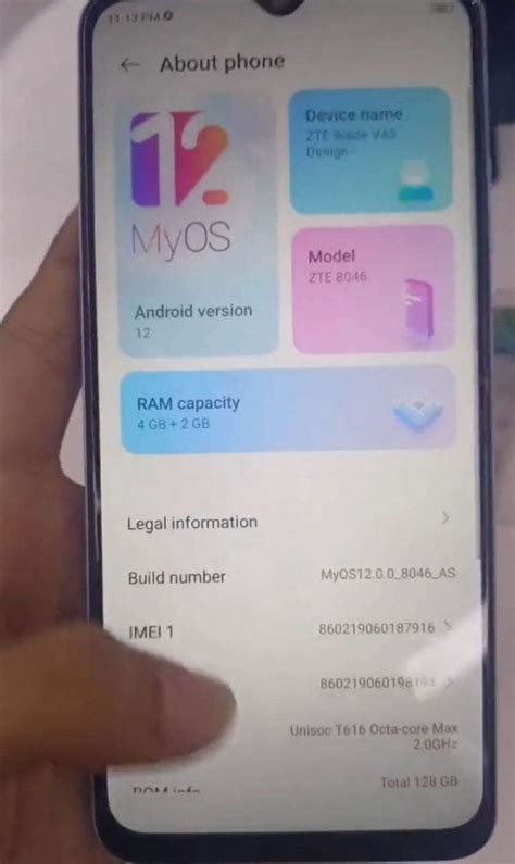 ZTE Blade V Design Leak Reveals Key Specifications Ahead Of Launch Gizmochina