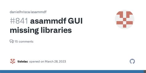 Asammdf Gui Missing Libraries · Issue 841 · Danielhriscaasammdf · Github
