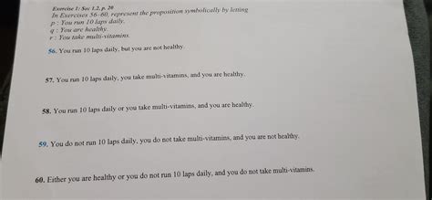 Solved Exercise 1 Sec 12 P 20 In Exercises 56−60