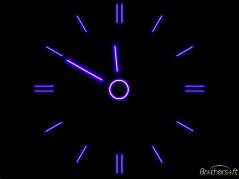 Digital Clock Wallpapers For Desktop WallpaperSafari