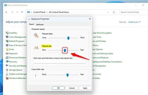 how to adjust keyboard repeat rate in windows 11 geek rewind