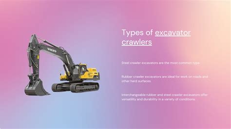 Ppt Heavy Machinery Excavator Crawlers And Construction Equipment