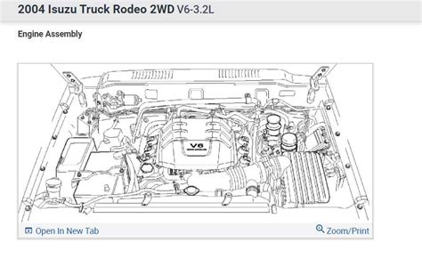 Exploring The Inner Workings Of An Isuzu Rodeo Engine A Comprehensive