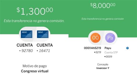 Estos son los conceptos de pago que sí puedes usar en transferencias