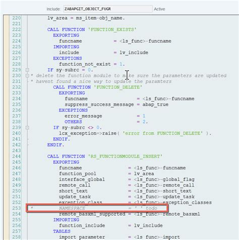 Function Groups With Namespaces Not Implemented · Issue 824