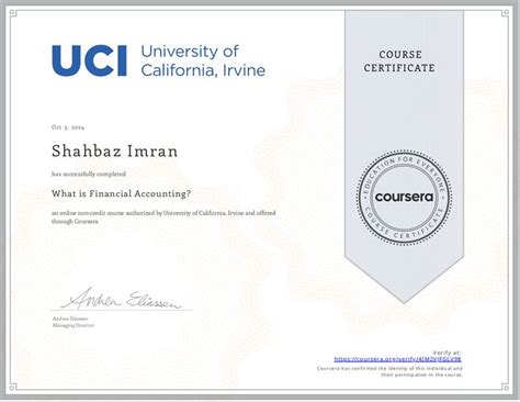 I Recently Completed The Course What Is Financial Accounting Offered