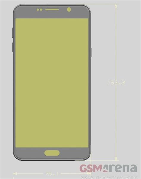 三星 Galaxy Note 5、s6 Edge 尺寸與外觀曝光 3c 新報