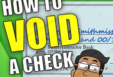 How To Void A Check Direct Deposit And Correcting Errors Money
