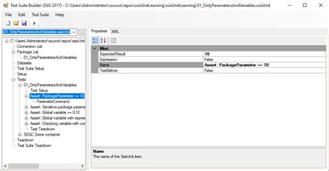 Testing SSIS Projects With SsisUnit