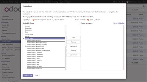 odoo 10 account move line import stack overflow