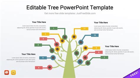 Powerpoint Template Tree