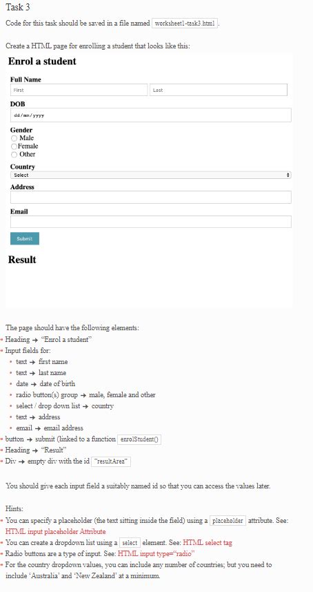 Solved Task 3 Code For This Task Should Be Saved In A File Chegg