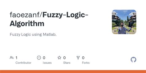 Github Faoezanffuzzy Logic Algorithm Fuzzy Logic Using Matlab