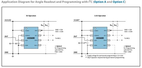 programing i2c option a and option c electronics
