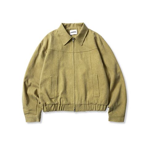 바이오 피그먼트 코튼 재킷 머스타드 감도 깊은 취향 셀렉트샵 29cm