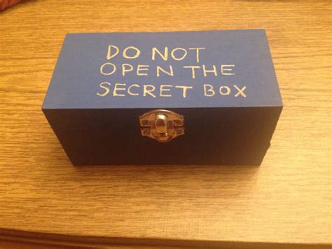 The Secret Box From Spongebob Secret Box Secret Secret Storage