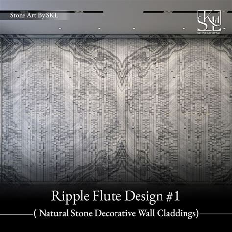Ripple Flute Design Wall Cladding