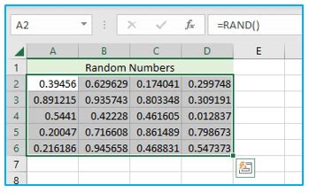 How To Use Excel RAND And RANDBETWEEN Function In Excel