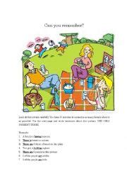 Memory Game ESL Worksheet By Kulitz Memory Game ESL Worksheet By Kulitz