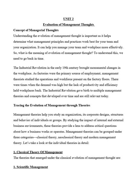 Pom Notes Unit 2 Pdf