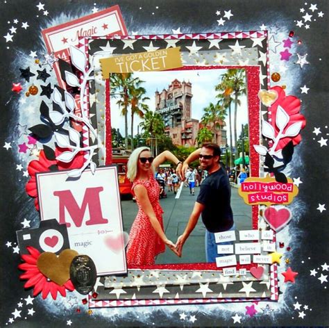 62 Hollywood Studios Disney Scrapbooking Layouts Disney Scrapbook