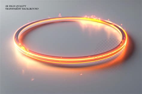 Игра Ux Circle эффект свечения готов для Unity Rhythm на прозрачном