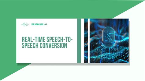 Real Time Speech To Speech Conversion Technology
