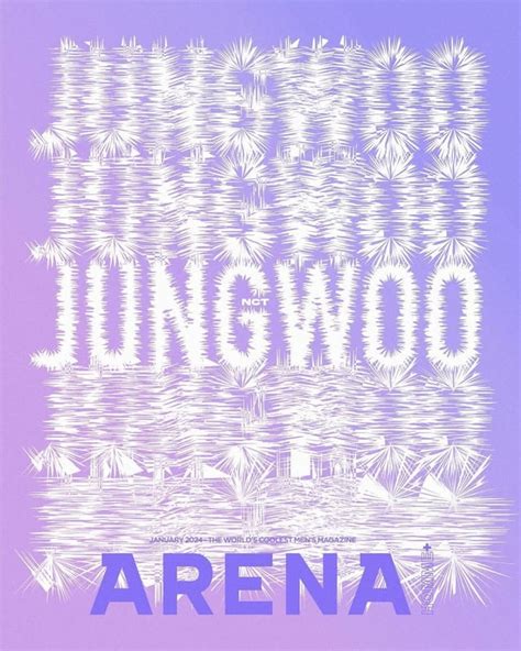 231213 Jungwoo Will Be On The Cover Of Arena Korea January 2024 Issue Which Will Be Released