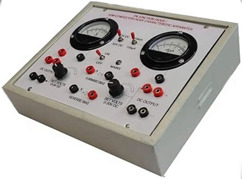Pn Junction Diode Characteristic Apparatus Semiconductor Diode Apparatus At Best Price In Agra