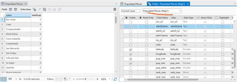 Attribute Table Formatting Should Be Driven By Map Esri Community
