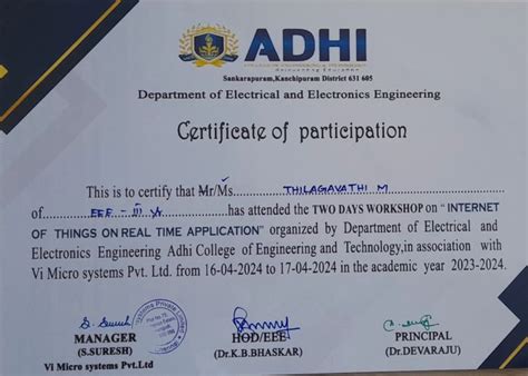 Thilagavathi M On Linkedin Iot Workshop Learning Education