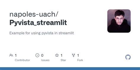 Github Napoles Uachpyvistastreamlit Example For Using Pyvista In